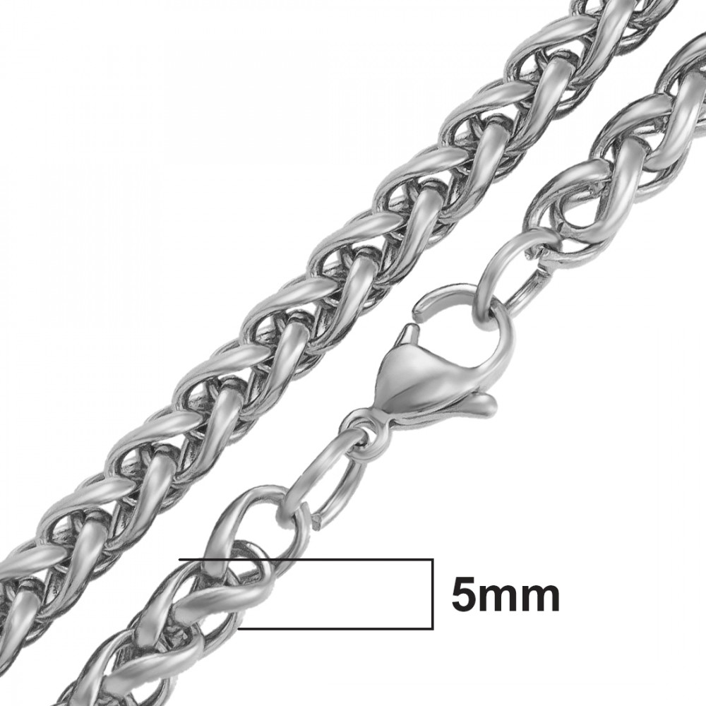 Nakabh Stainless Steel Chain for Men and Boys online available on ...