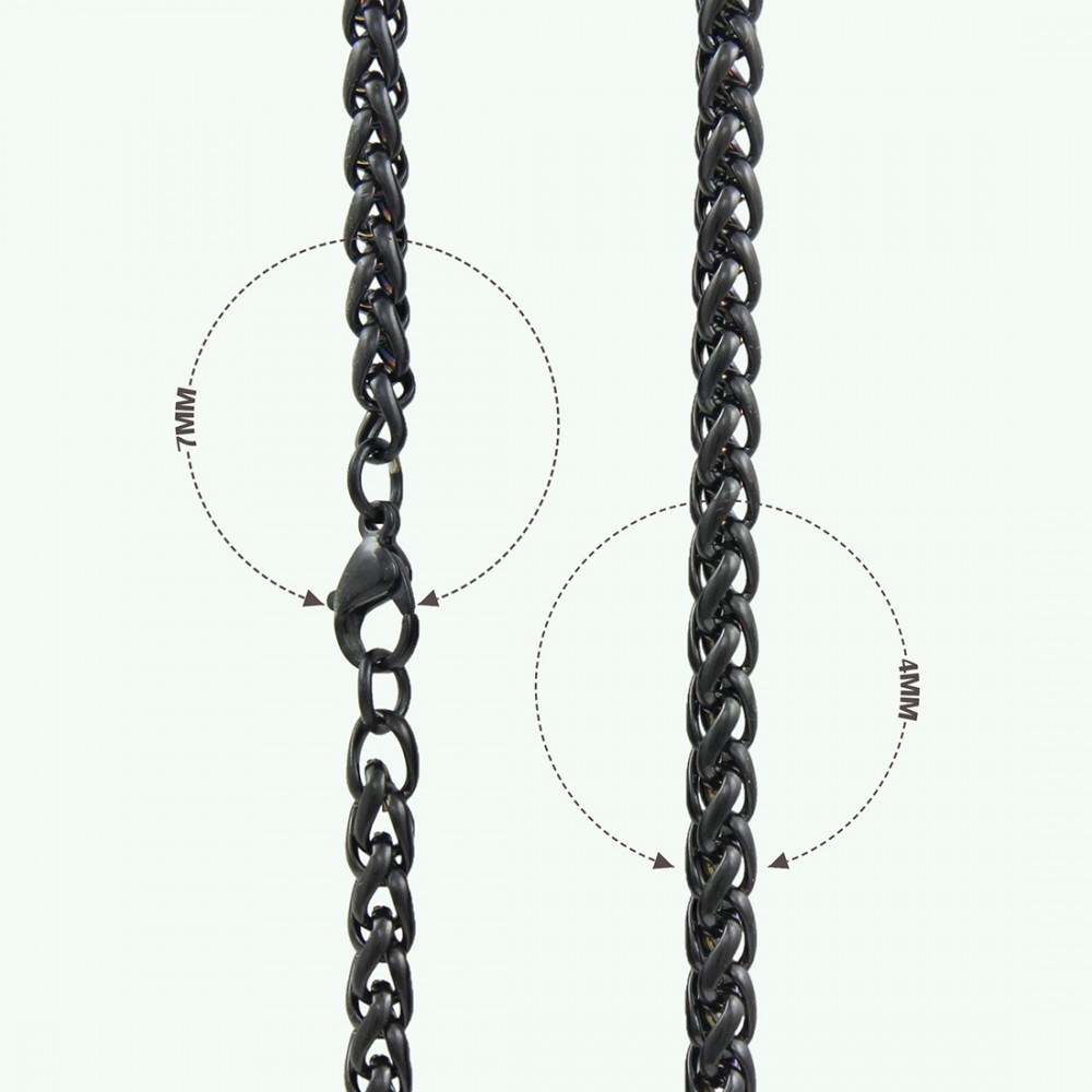 Nakabh Stainless Steel Chain for Men and Boys online available on ...